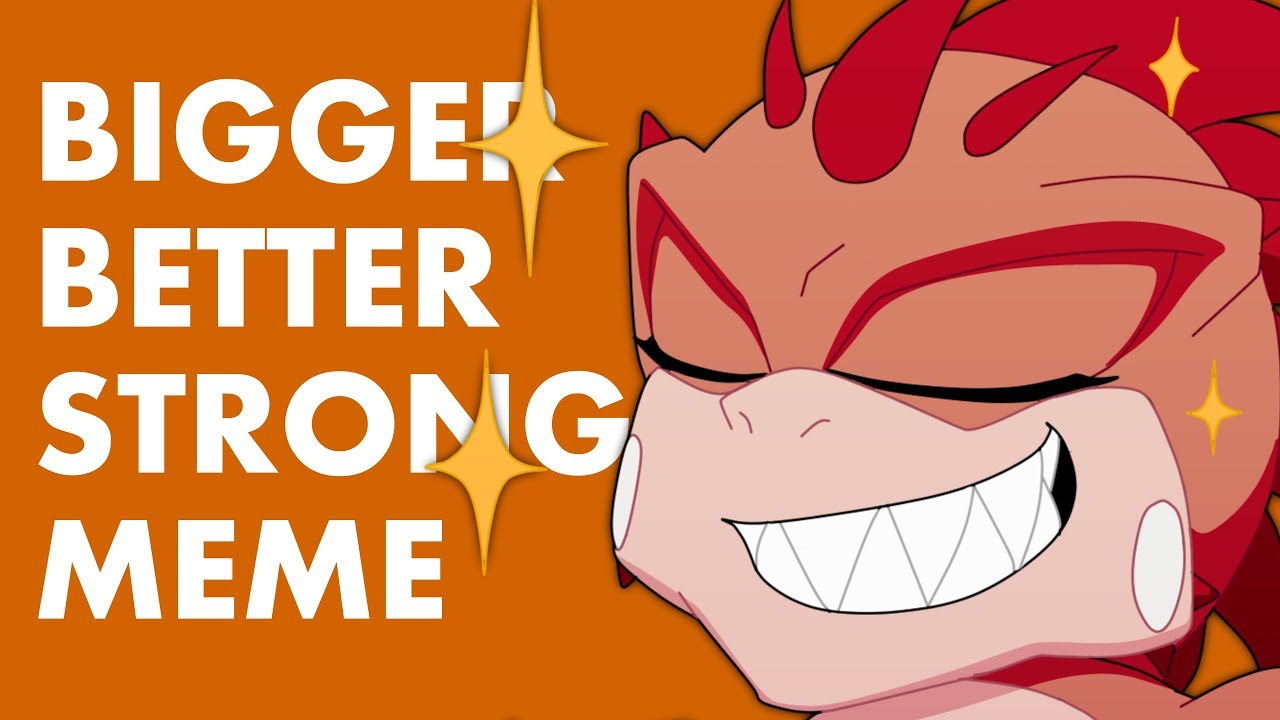 BIGGER BETTER STRONGER MEME [Sonic OC]