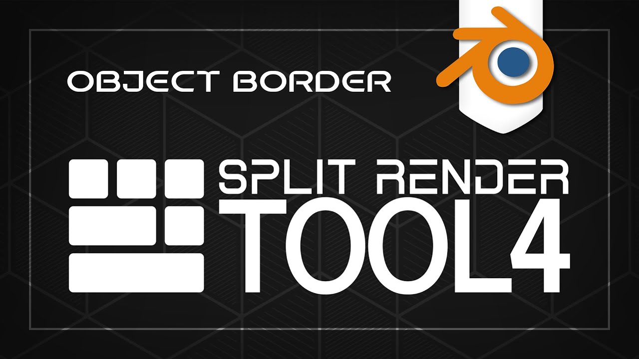 Split RenderTool 4 Tutorial - Object Border