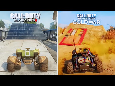 Evolution of RC-XD Secret Route in Every Nuketown Map