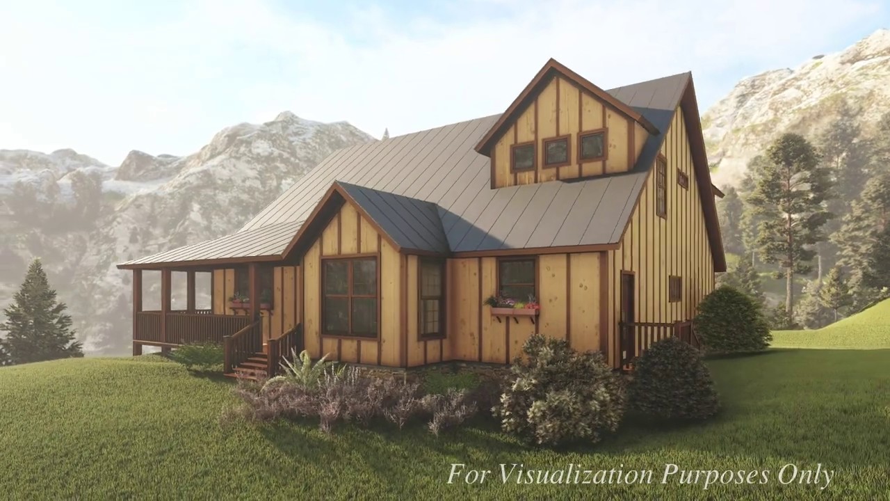 CABIN HOUSE PLAN 940-00126