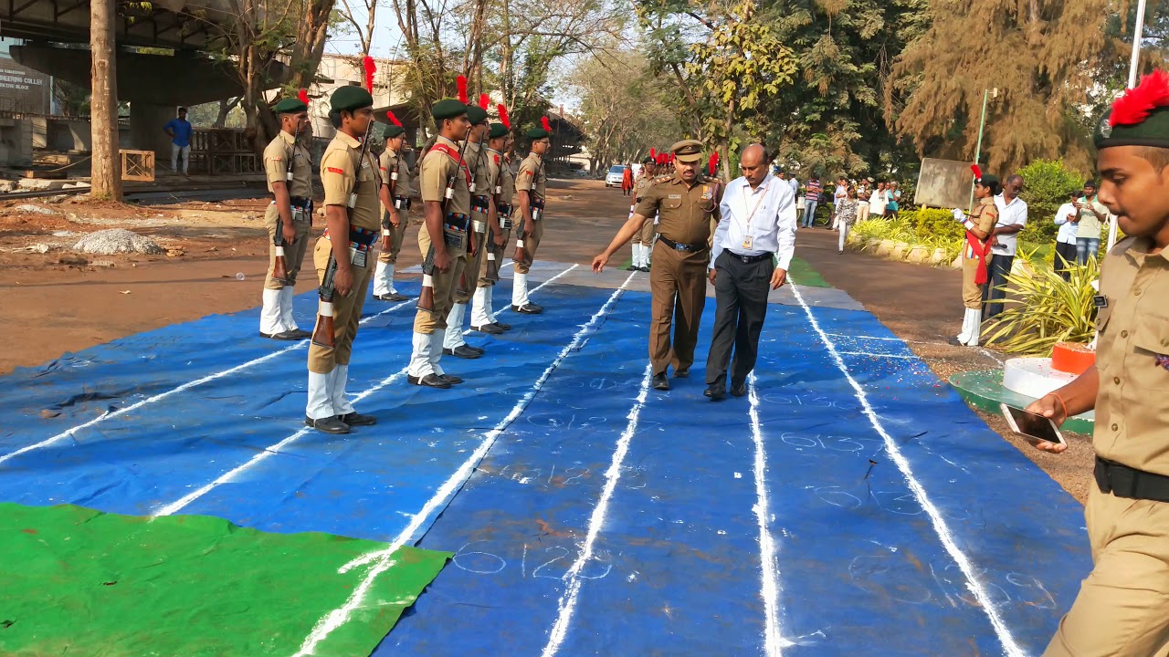 70th REPUBLIC DAY CELEBRATION'$#NCC PARADE# VRSEC