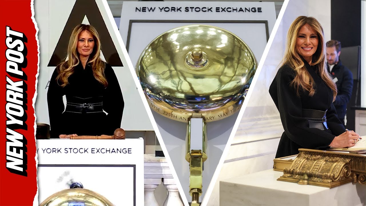 Melania Trump Rings NYSE Opening Bell Ahead of Documentary Premiere