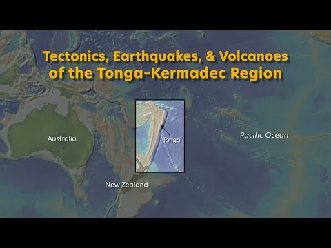 Tectonics, Earthquakes, & Volcanoes of the Tonga-Kermadec Subduction Zone