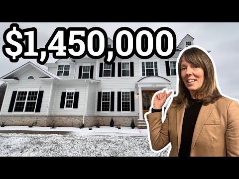Home Tour: Huntwick Place Model by Carrington Homes for Sale on 15 Acres in Round Hill, VA | Loudoun