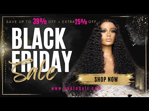 Geeta Hair HD Lace Wigs Black Friday Sale, Hurry Up!!!