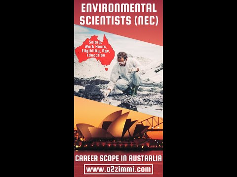 Environmental Scientists (nec) Career Scope in Australia | Work Hours | Salary | Gender Preference