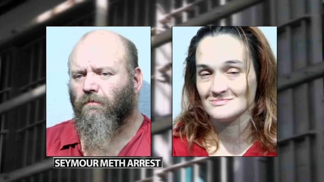 Seymour police arrest 2 after suspected meth found in vehicle during traffic stop