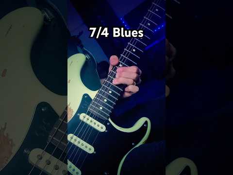 B Minor Blues guitar licks in 7/4 🎸