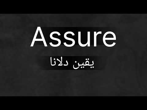 Assure || with Urdu meaning || #یقین دلانا#english #urdu #wordsmeaning #learn #daily