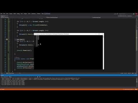 C# Threads(12): AutoResetEvent vs ManualResetEvent in C#.Net