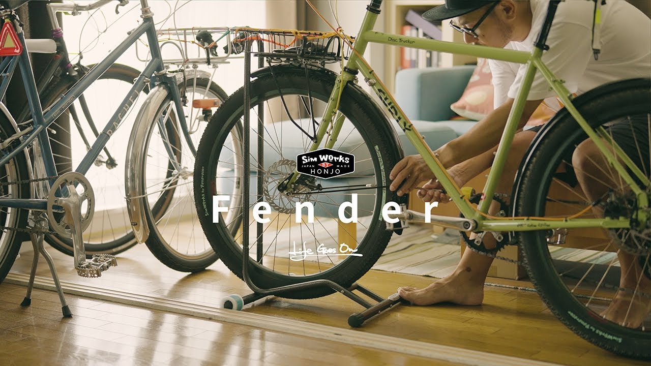 [SIMWORKS Smooth 62 Black] Fender installation | install Honjo Fender | simworks |