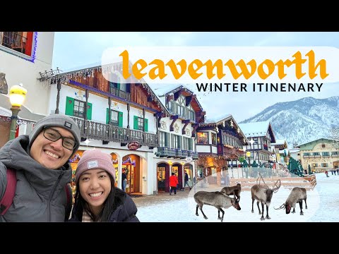 LEAVENWORTH, WASHINGTON Travel Itinerary | Downtown, Reindeers, Sleigh Ride