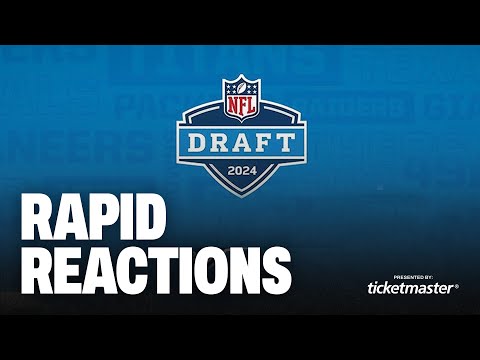 Falcons secure 8th pick in 2024 NFL Draft | Rapid Reactions | Atlanta Falcons | NFL