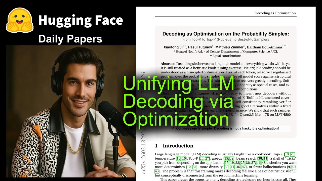 Unifying LLM Decoding via Optimization