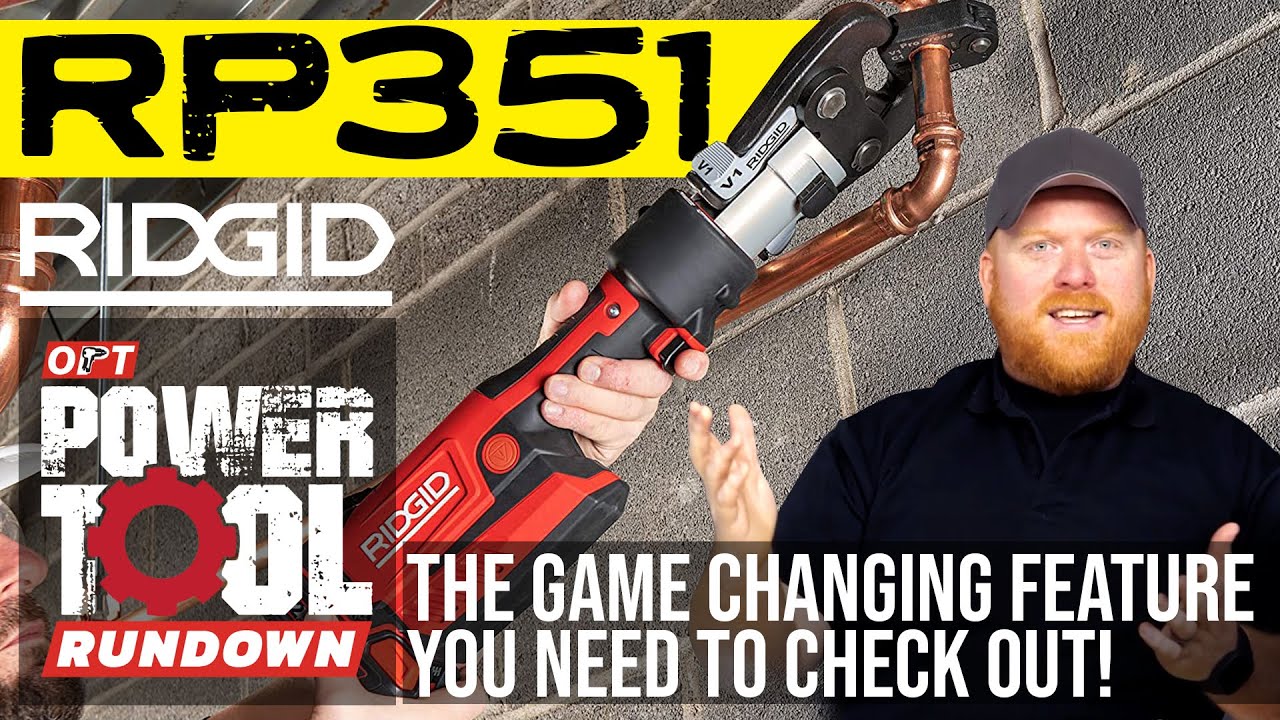 Ridgid RP 351 Inline Press Tool | Power Tool Rundown