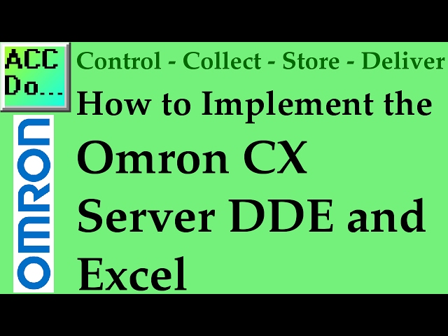 A Comprehensive Guide to Implementing Omron CX Server DDE with Excel | Galaxy.ai | Galaxy.ai