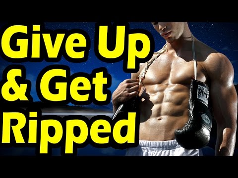 Everything You Need to Give Up to Get Ripped Lean and Cut Up | Top 3 Success Barriers to Burning Fat