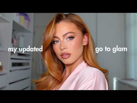 my updated go to glam ♡ in depth hair and makeup tutorial!