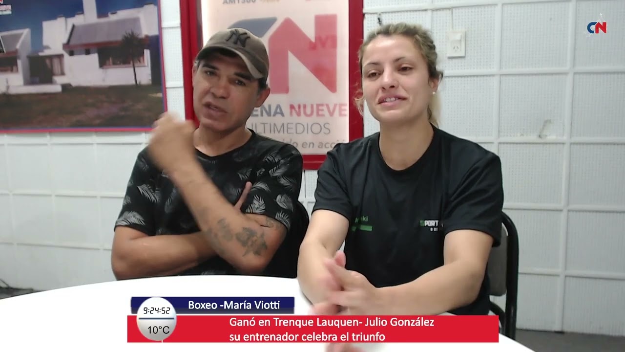 María Viotti se prepara y camina hacia el profesionalismo | Cadena ...