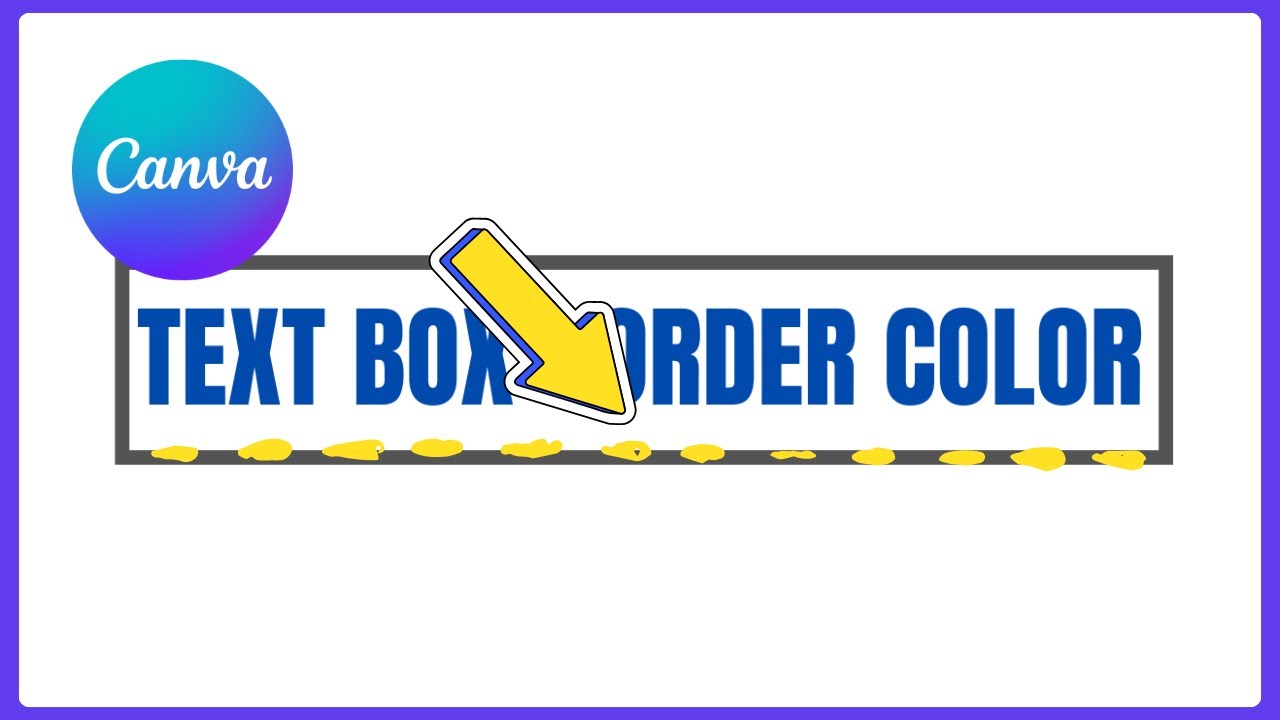 How to Change Text Box Border Color in Canva