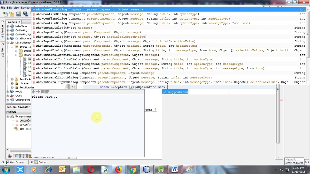 Library Management | Video 2 | Java Applets