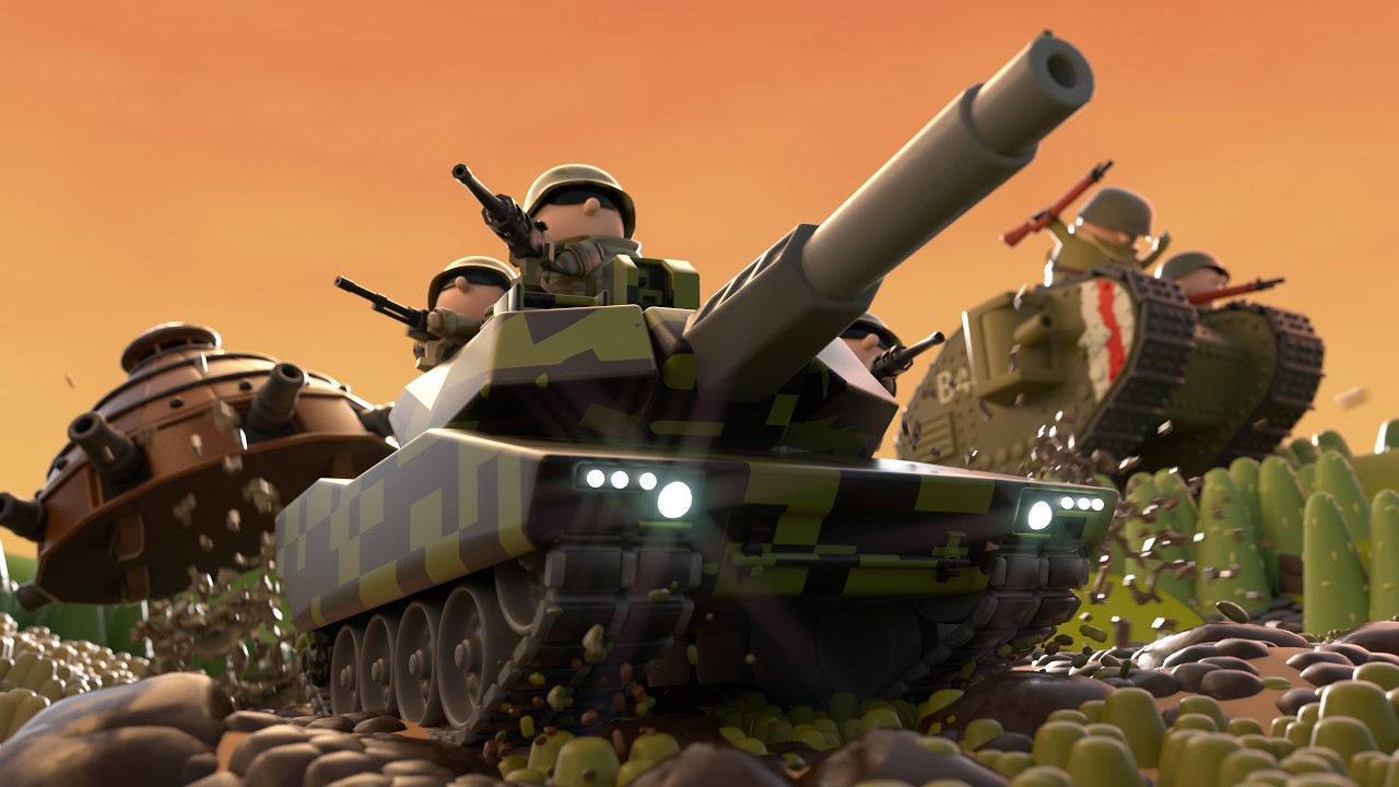 Evolution of the Tanks - Mitsi Studio