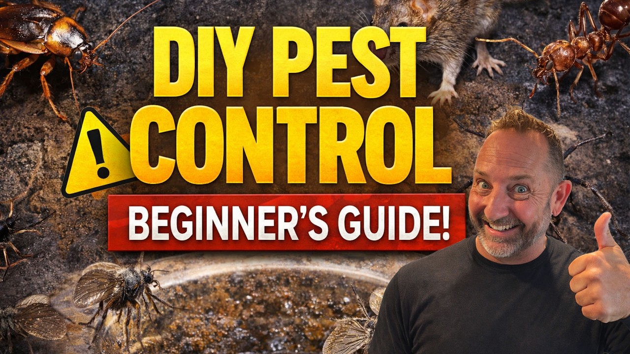 DIY Pest Control: The COMPLETE Beginner’s Guide (Start to Finish Like a Pro)