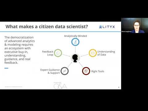 What is a citizen data scientist?