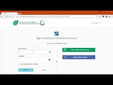downloading eBooks from OverDrive using a computer and Adobe Digital Editions