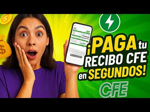 Como PAGAR tu Recibo de la Luz CFE desde Casa en segundos!