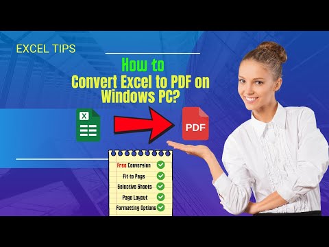 How to Convert Excel to PDF on Windows PC? excel,exceltips,pdfconvert ,exceltopdf,convertpdf