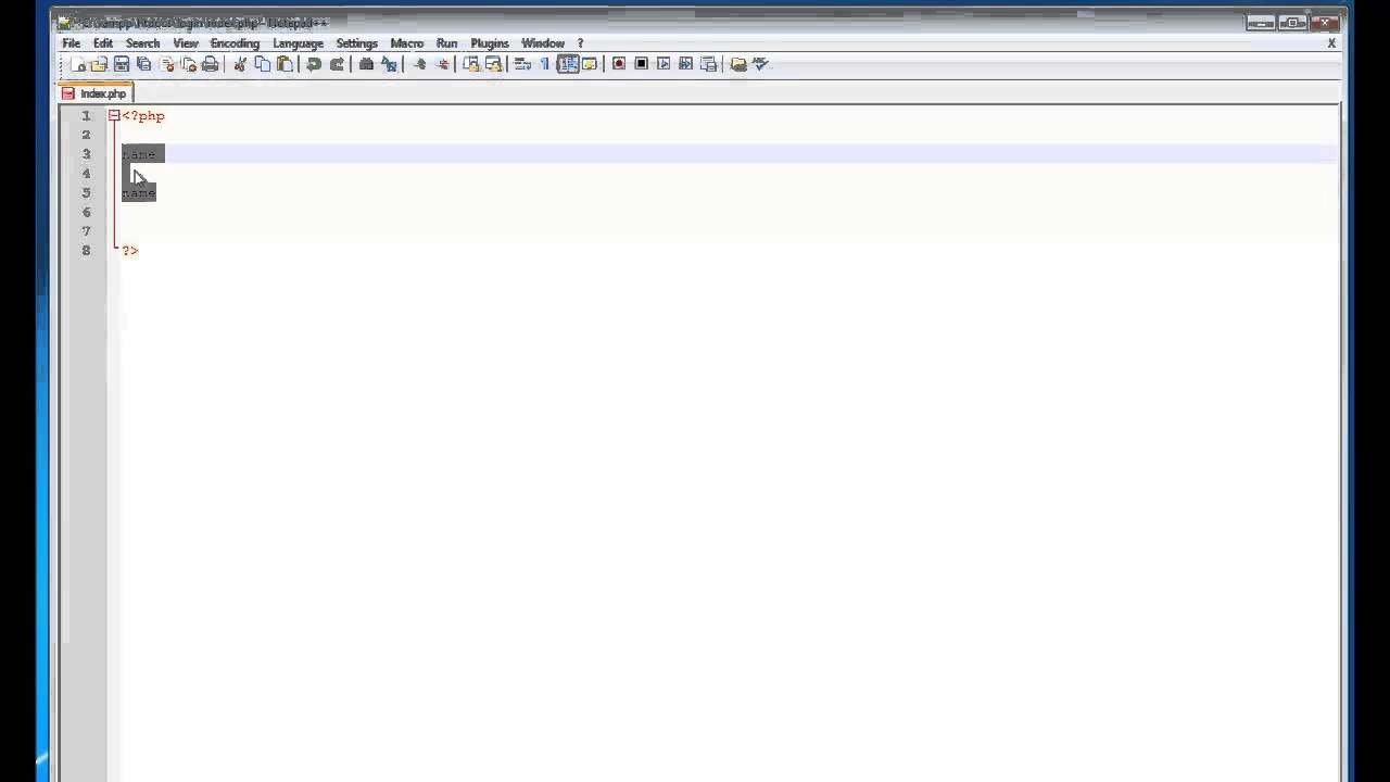 Php Tutorial Lesson 2 Tags and Echo Statements