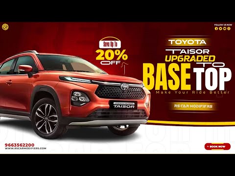 Top Automotive Expert Reveals Best Features of Toyota Taisor 2025 | RS Car Modification