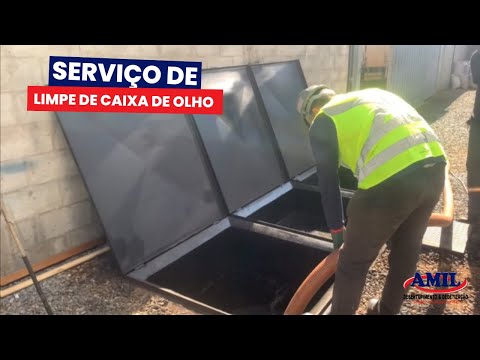 AMIL DESENTUPIDORA & DEDETIZADORA | LIMPEZA DE CAIXA DE OLHO