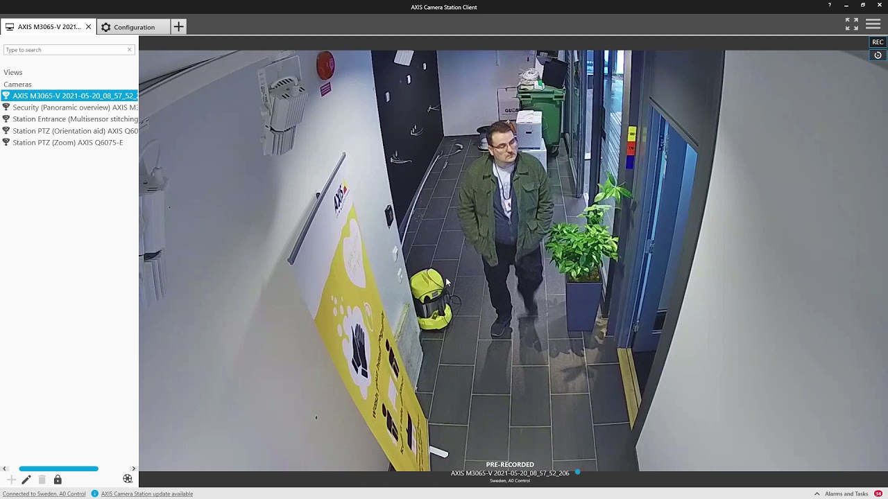 AXIS Camera Station  - version 5.37 new user features
