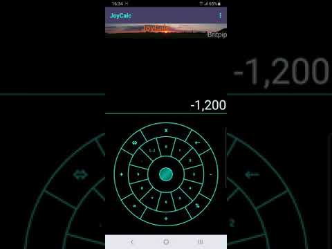 JoyCalc - The calculator evolved! - Free for Android on Google Play! - Subtracting (portrait)