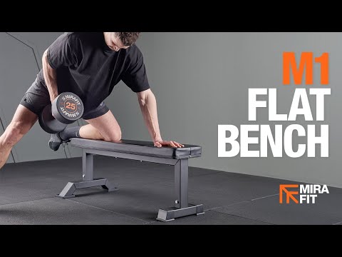 M1 Flat Weight Bench For Weightlifting | Mirafit