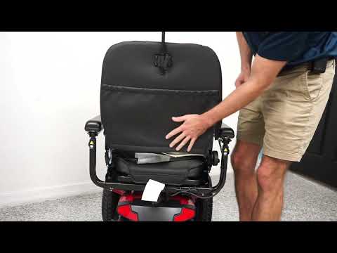 Jazzy Elite HD & Jazzy Elite 14 - How to make seat adjustments