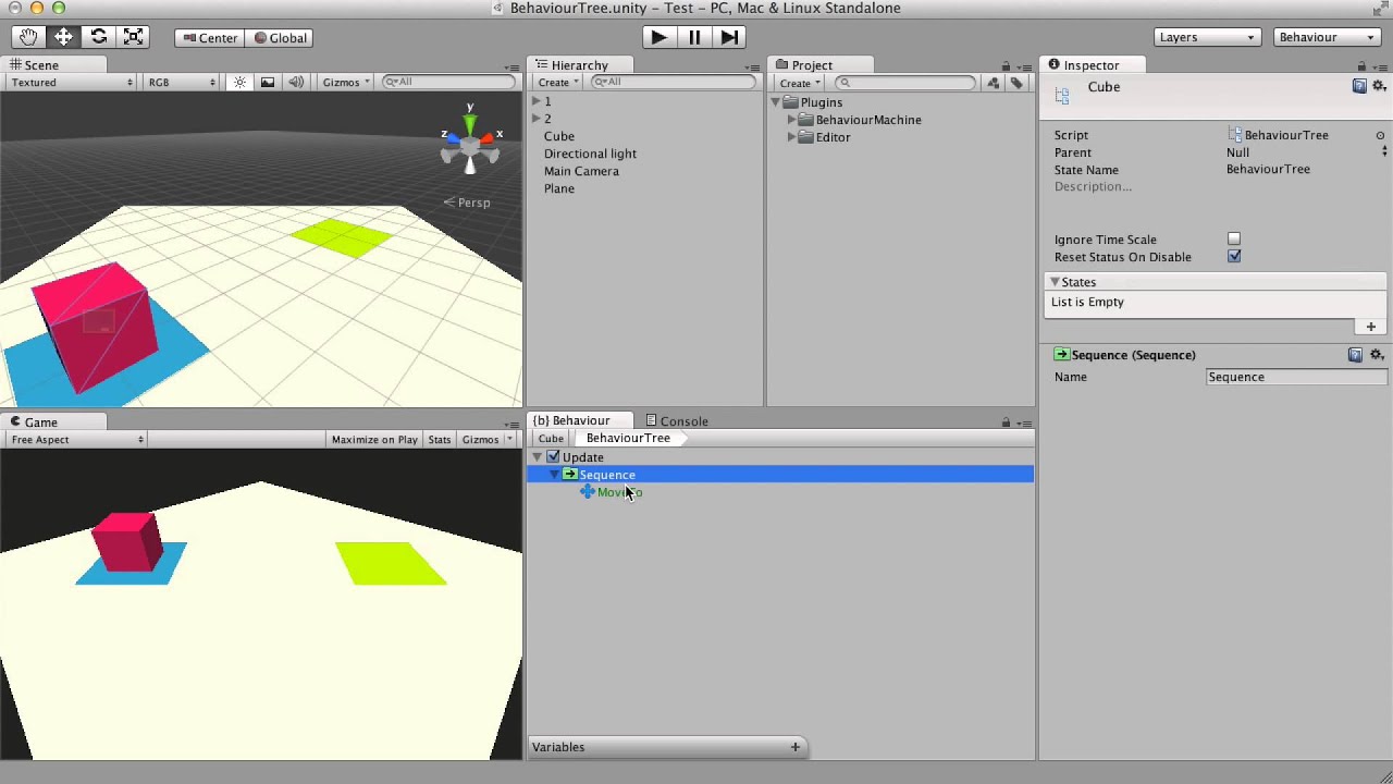 {b} 03 Basics - Behaviour Tree