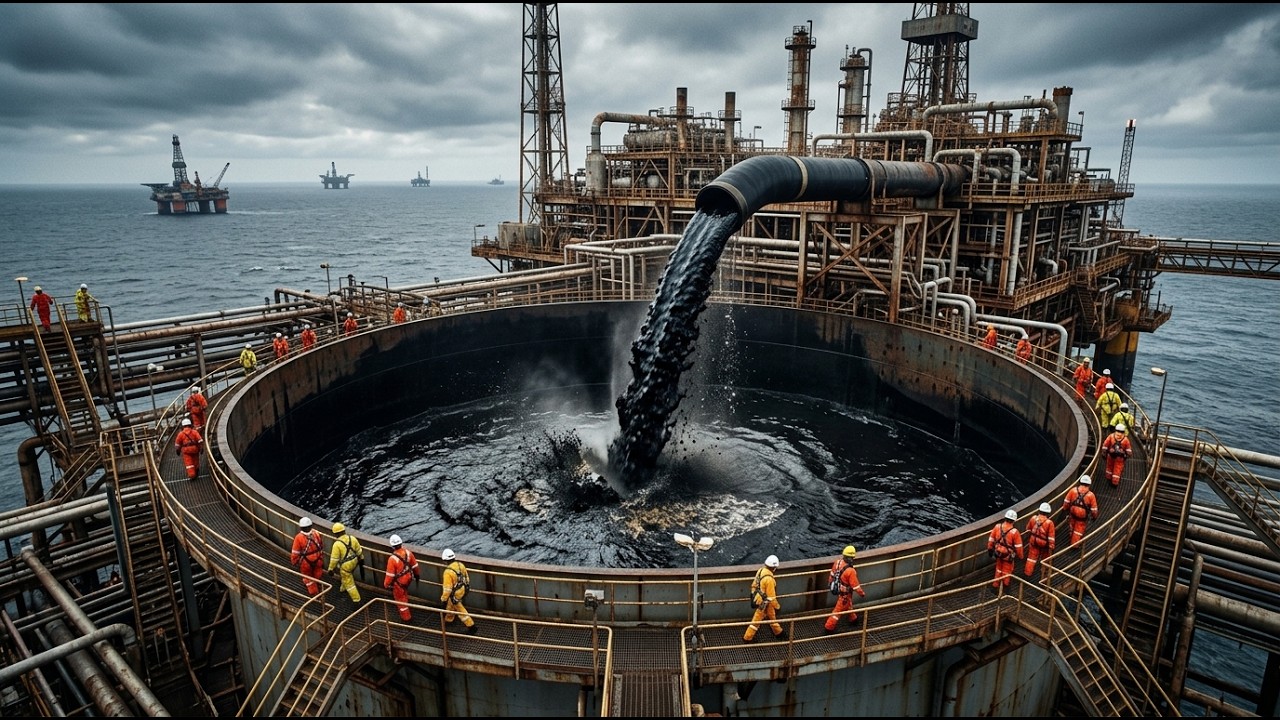 How Millions of Barrels of Crude Oil Are Extracted and Refined — From Oil Fields to Gasoline