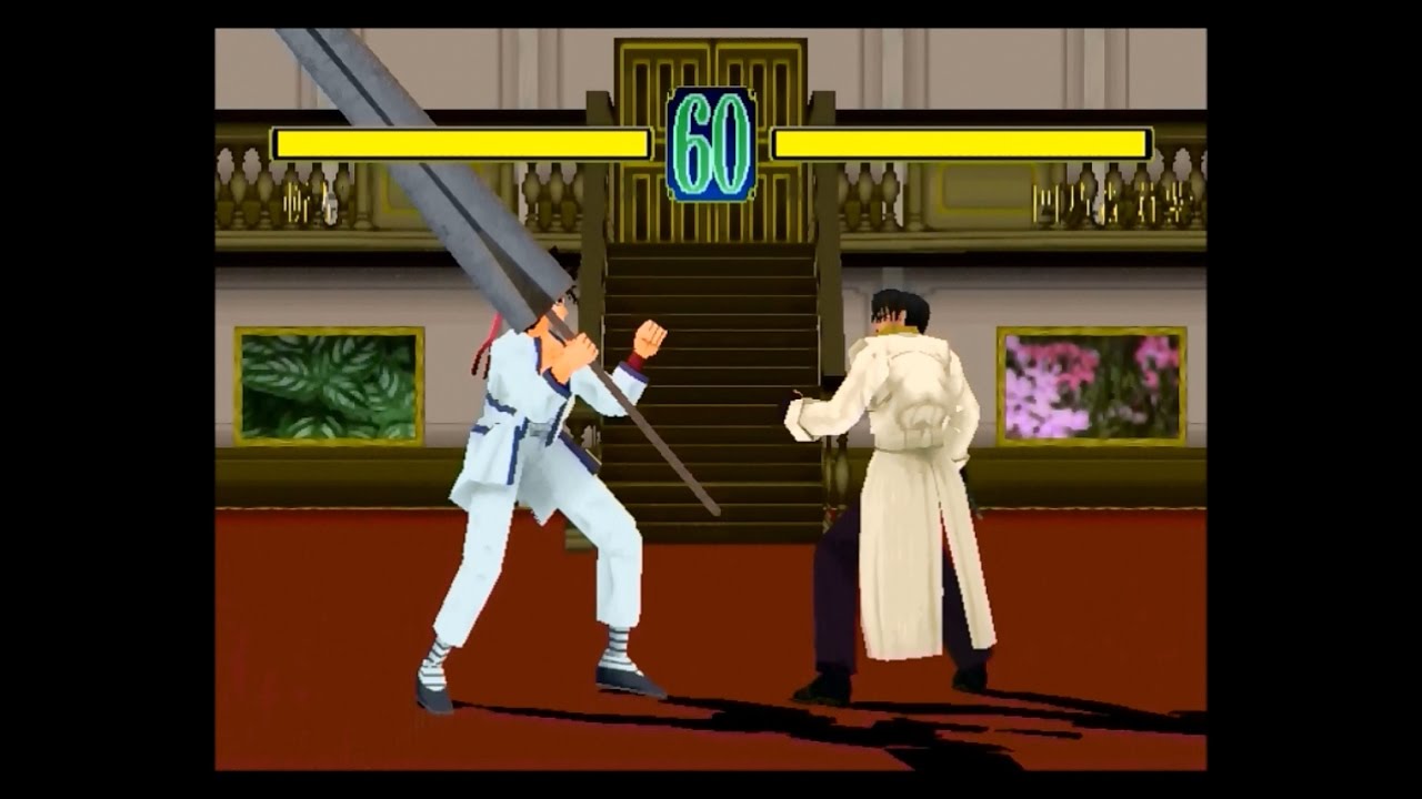 Rurouni Kenshin: Ishin Gekitouhen [PS1] - play as Sagara Sanosuke with Zanbatou sword