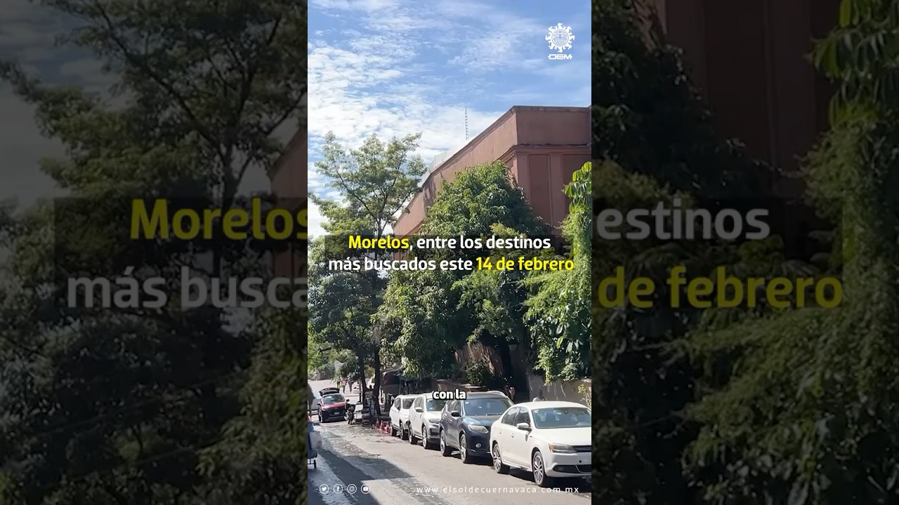 Morelos consolidates its position as a key destination this February 14th #news #morelos