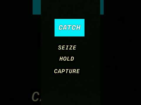 synonyms of CATCH || #ielts #ieltsspeaking #shorts