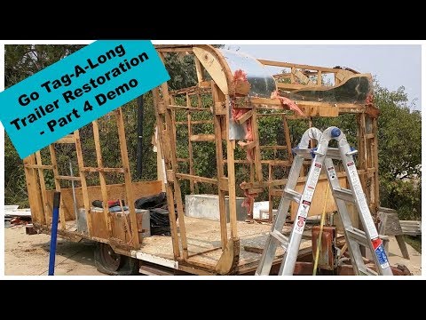 Go Tag-A-Long Trailer Restoration - Part 4 Demo
