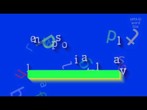 PLEONASTICALLY - How to pronounce it?
