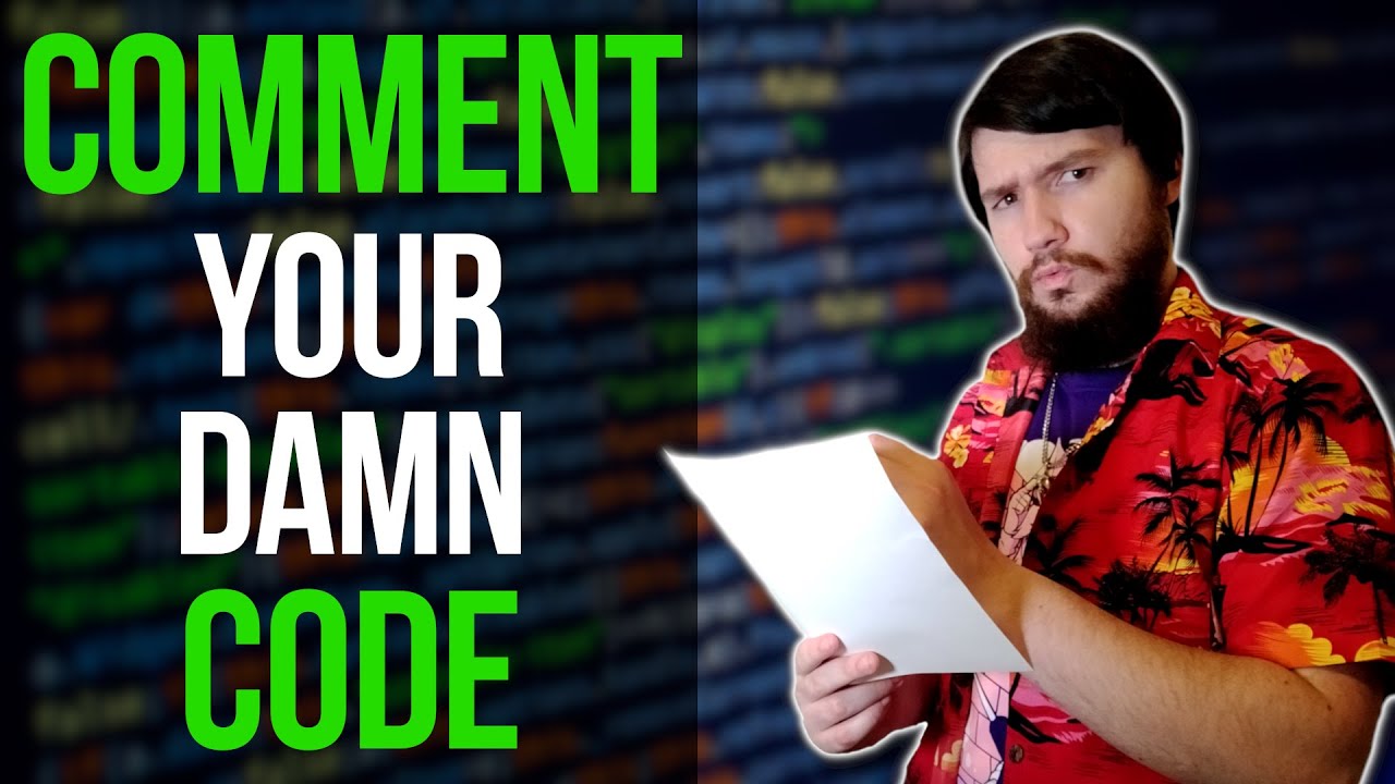 Self Documenting Code Is Just A Meme