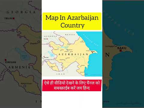 Map in Azerbaijan | #factmystery #shorts