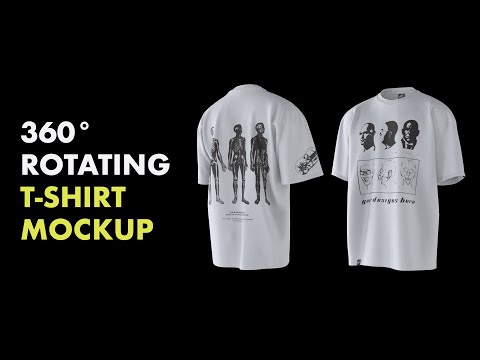 3D T-Shirt Mockup Tutorial (No Plugins)