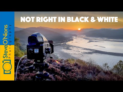 Photographing an estuary at sunrise