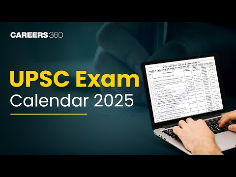 UPSC Exam Calendar 2025